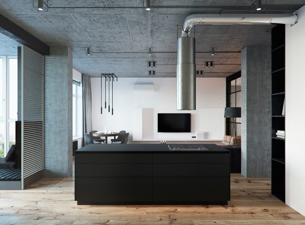 3 Concrete Lofts With Wide Open Floor Plans