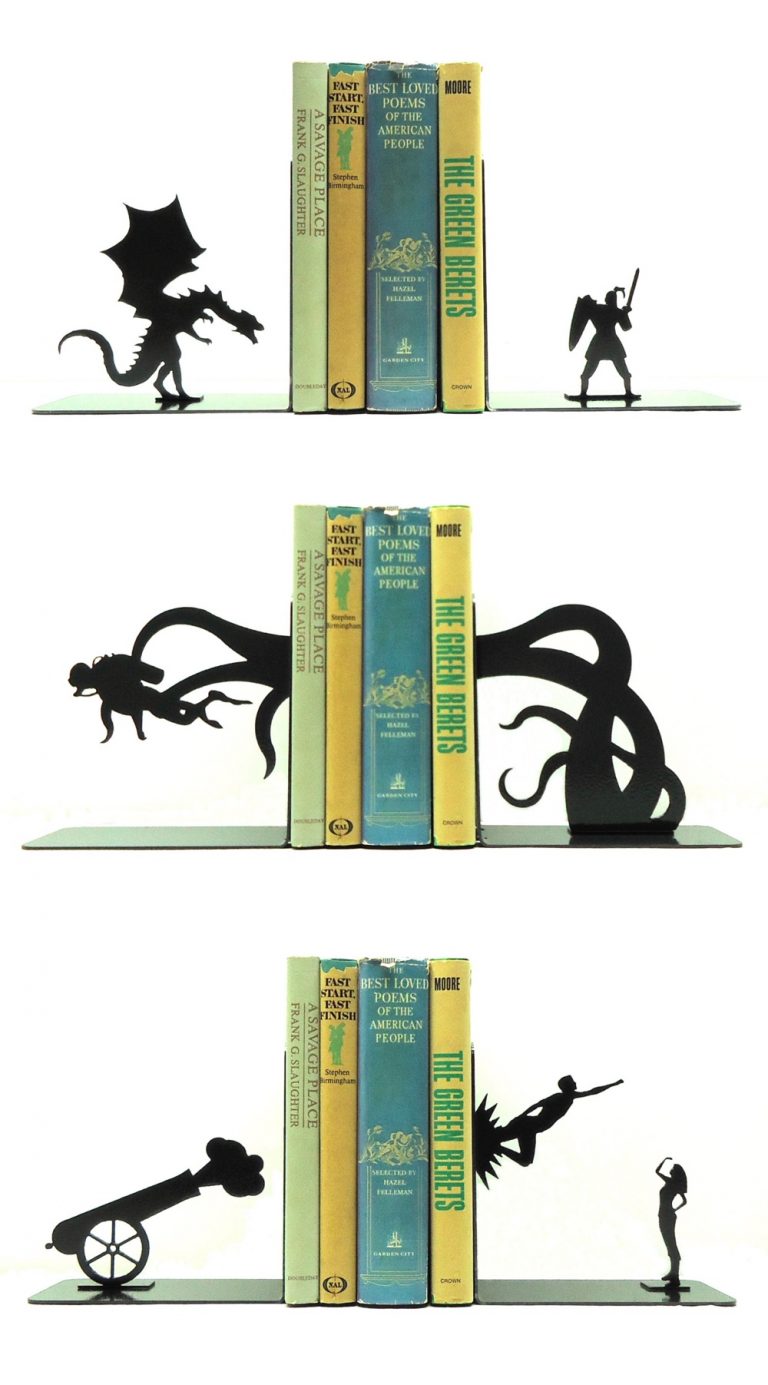 50 Unique Bookends For Book Lovers