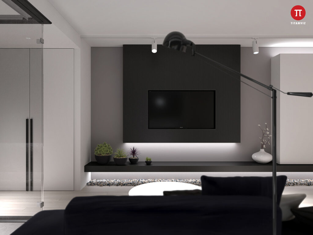 3 Minimalist Monochromatic Homes With Modern Lighting