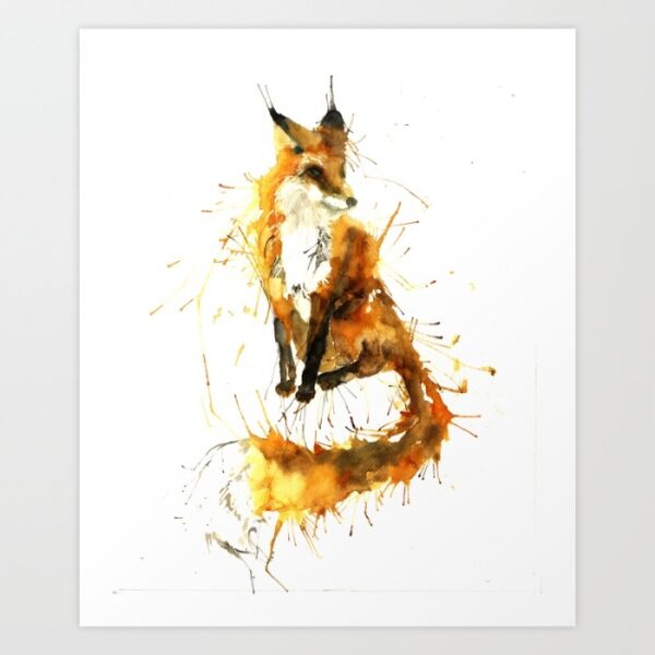 50 Amazing Art Prints Of Foxes For Your Walls