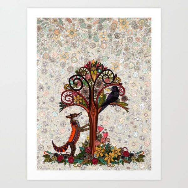 50 Amazing Art Prints Of Foxes For Your Walls