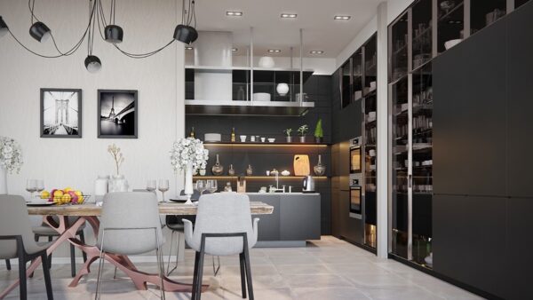 35 Black Kitchen Designs to Inspire Darker Renovation Ideas
