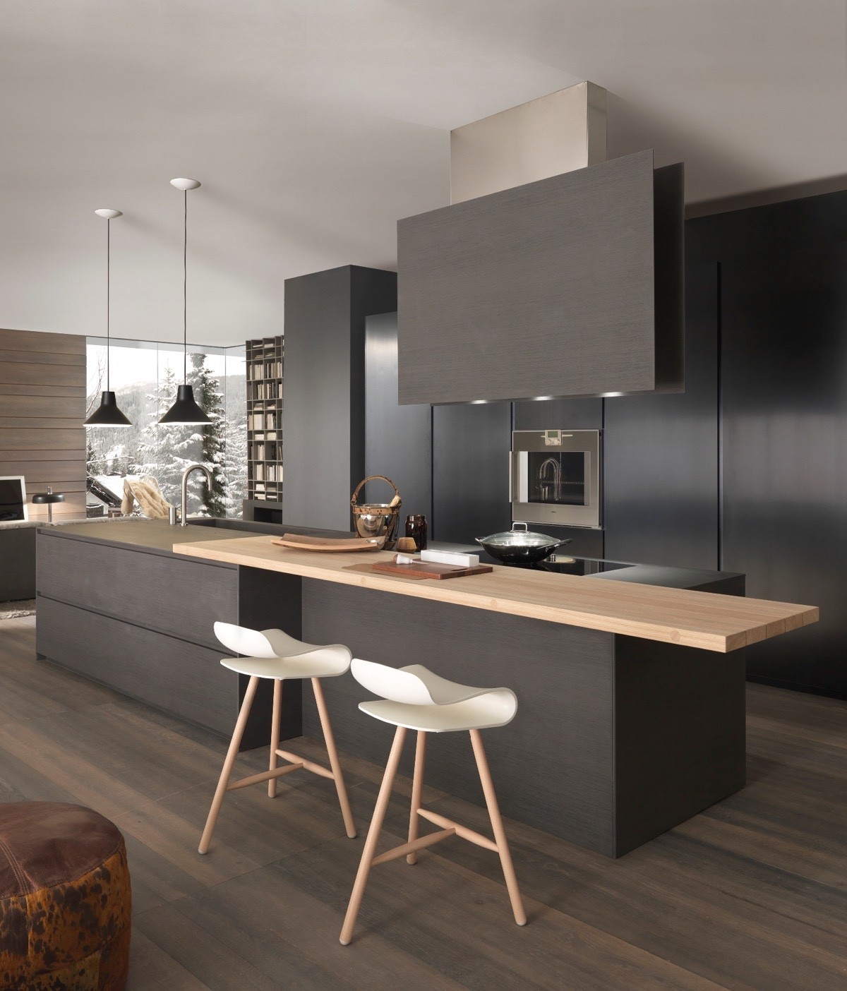 35 Black Kitchen Designs to Inspire Darker Renovation Ideas