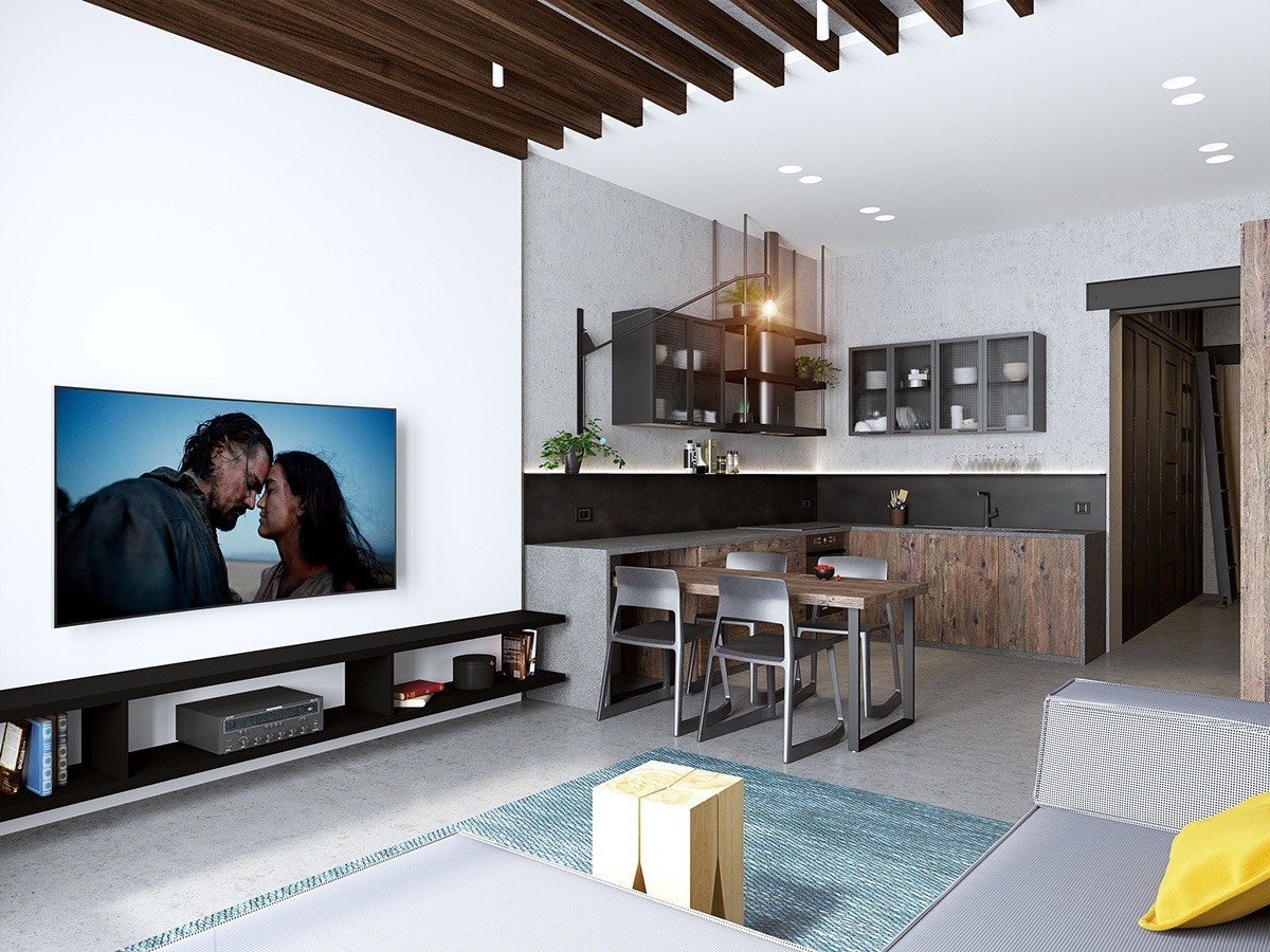 Handsome Small Apartments With Open Concept Layouts Handsome Small Apartments With Open Concept Layouts