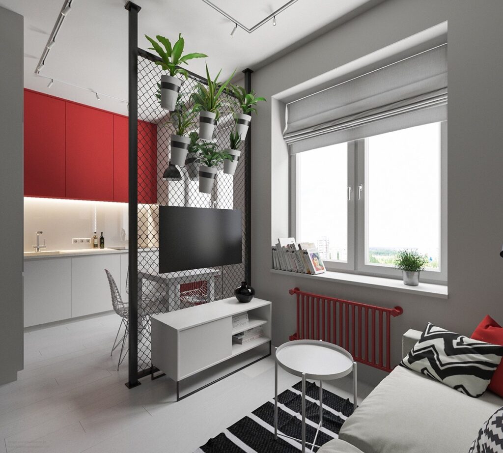 3 Small Apartments That Rock Uncommon Color Schemes [With Floor Plans]