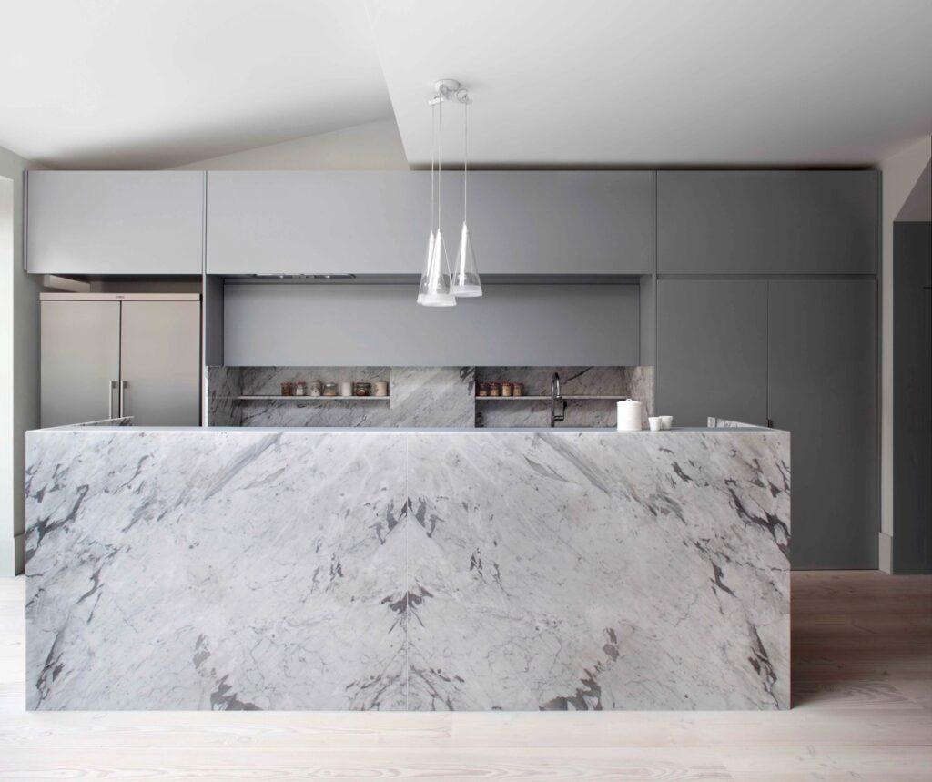 36 Marvellous Marble Kitchens That Spell Luxury
