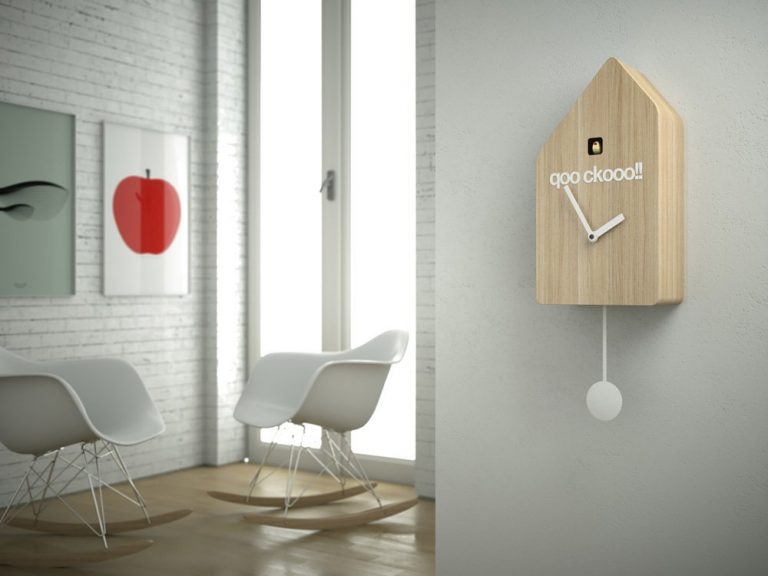 simple wooden contemporary cuckoo clocks | Interior Design Ideas
