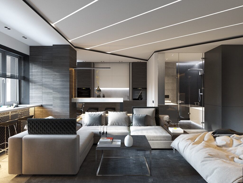 3 Open Layout Apartments That Use Clever Space-Saving Techniques