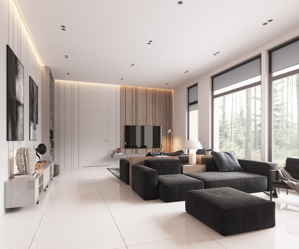 Minimalist, Muted-Colour Home With Scandinavian Influences Minimalist, Muted-Colour Home With Scandinavian Influences