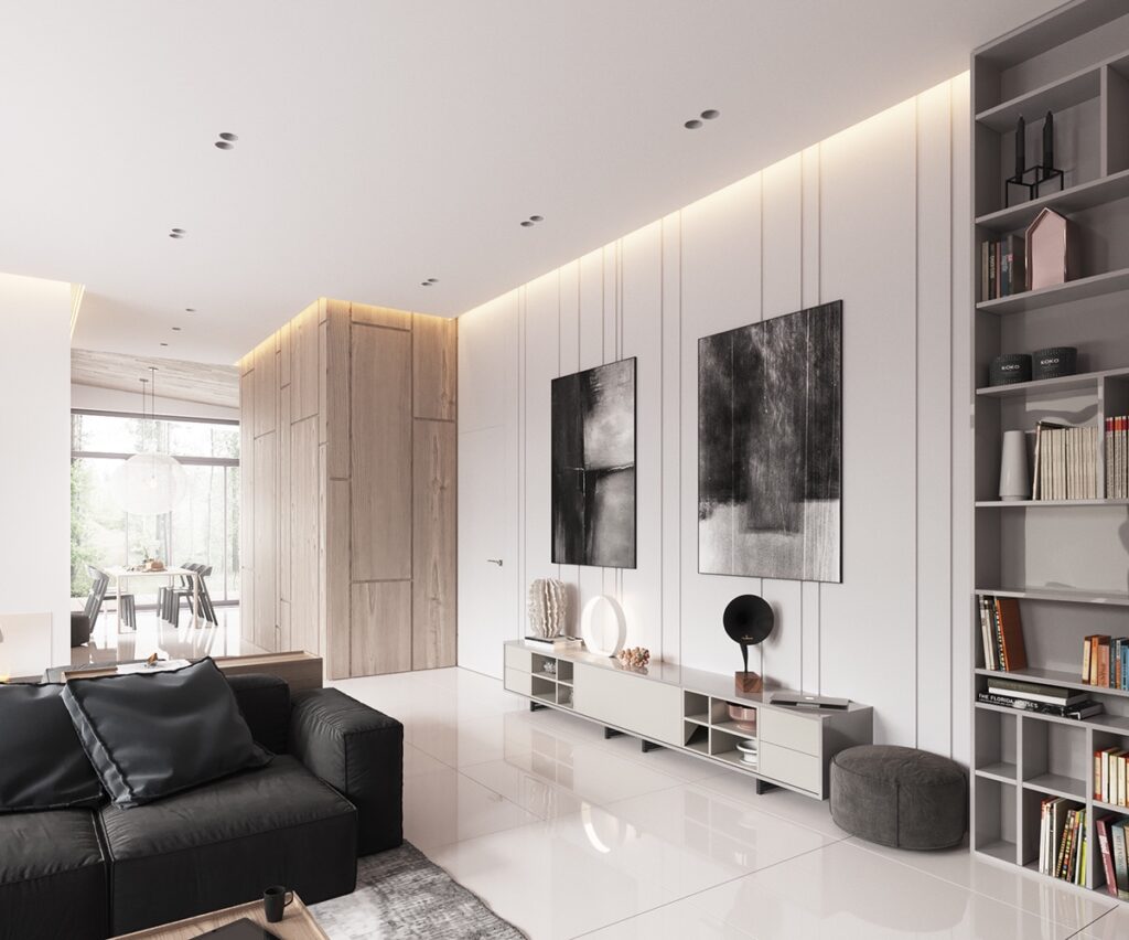 Minimalist, Muted-Colour Home With Scandinavian Influences Minimalist, Muted-Colour Home With Scandinavian Influences