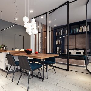5 Beautiful Studio ApartmentsInterior Design Ideas.