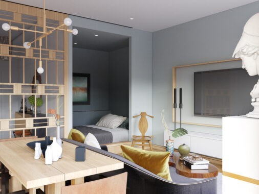 5 Beautiful Studio Apartments