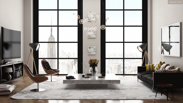 25 Living Rooms That Sport Spectacular Views