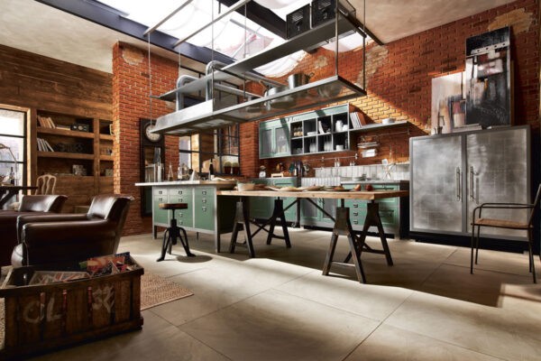 32 Industrial Style Kitchens That Will Make You Fall In Love
