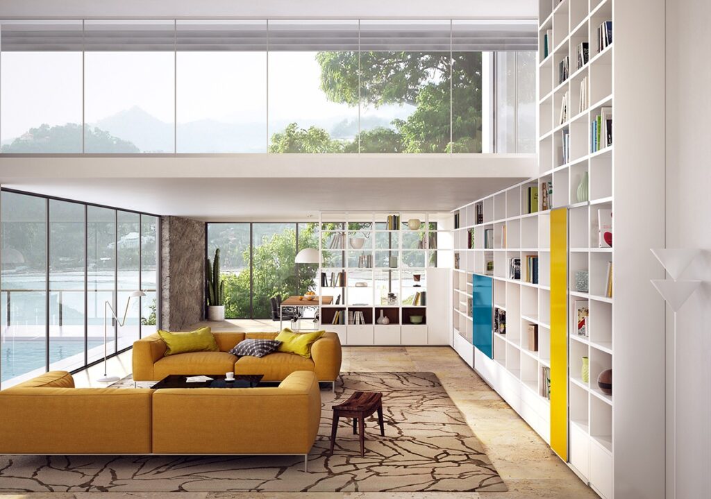 30 Double Height Living Rooms That Add An Air Of Luxury
