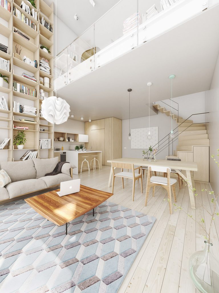 30 Double Height Living Rooms That Add An Air Of LuxuryInterior Design ...