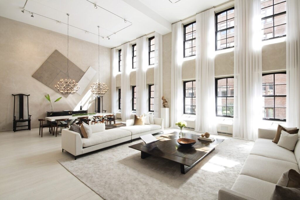 30 Double Height Living Rooms That Add An Air Of Luxury