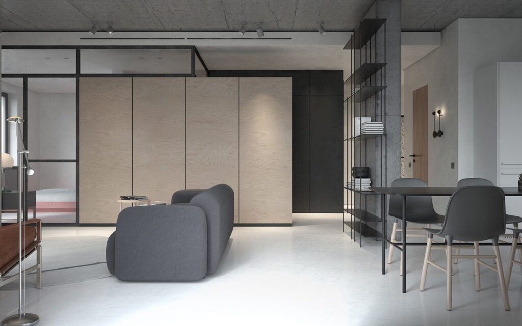 3 Fabulously Sleek Studio Apartments That Are Timeless
