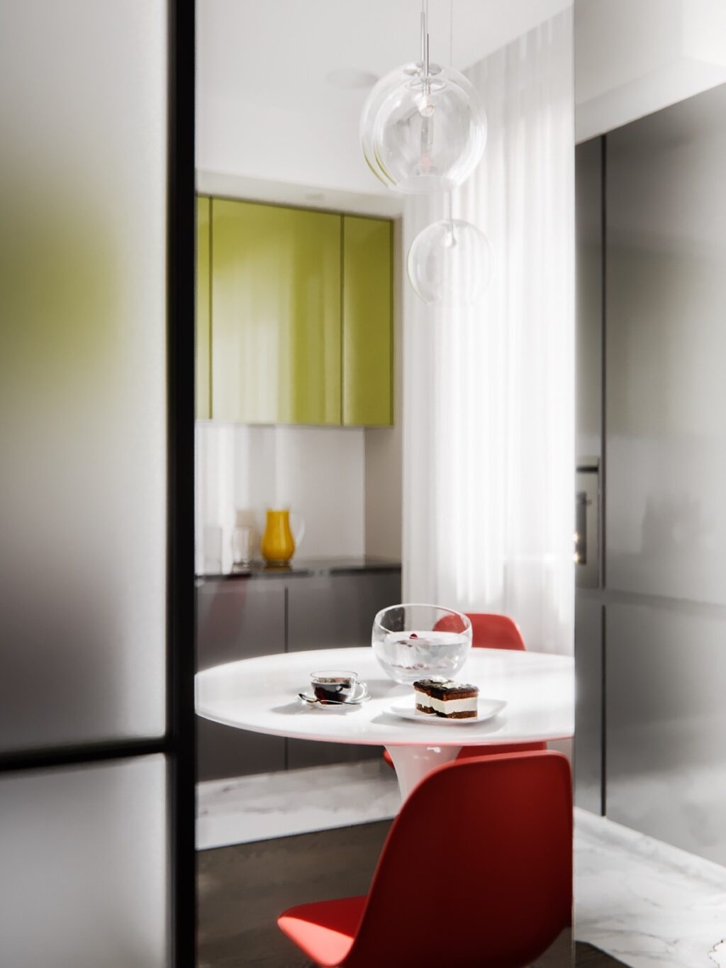 unique kitchen color scheme | Interior Design Ideas