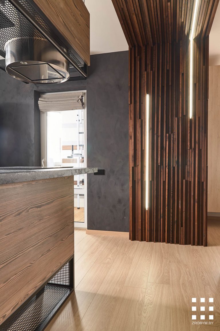 creative studio apartment wall materials | Interior Design Ideas