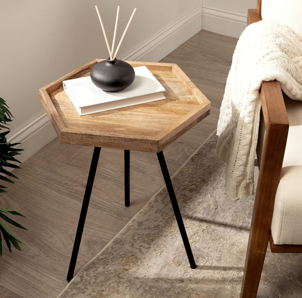 51 Unique End Tables That Add The Perfect Living Room Finish