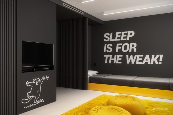 playful wall art | Interior Design Ideas