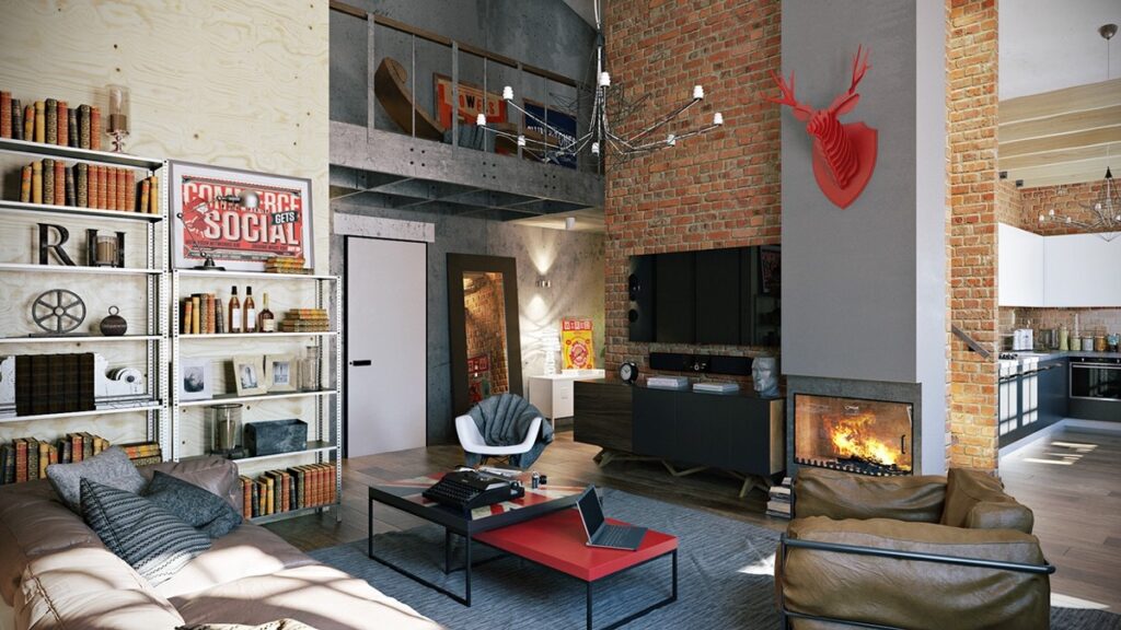 Industrial Style Living Room Design: The Essential Guide