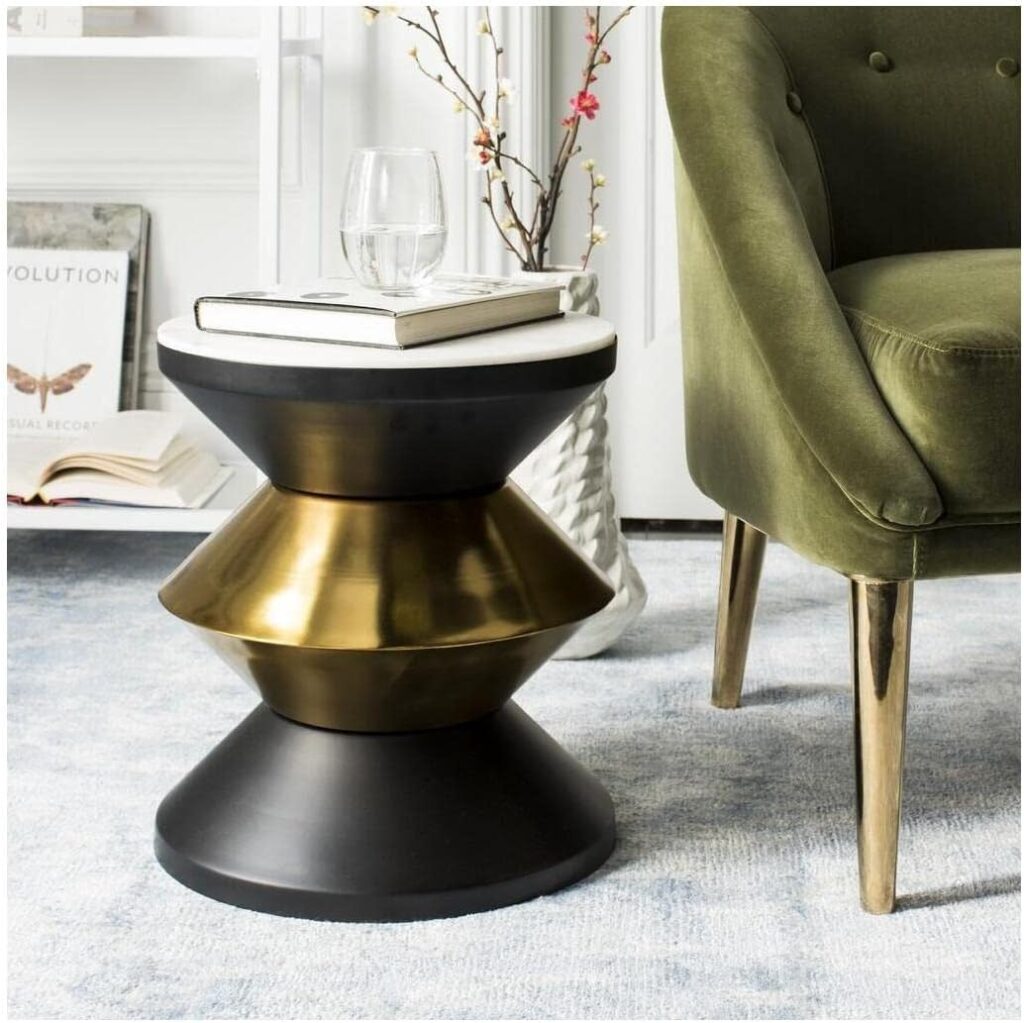 51 Unique End Tables That Add The Perfect Living Room Finish