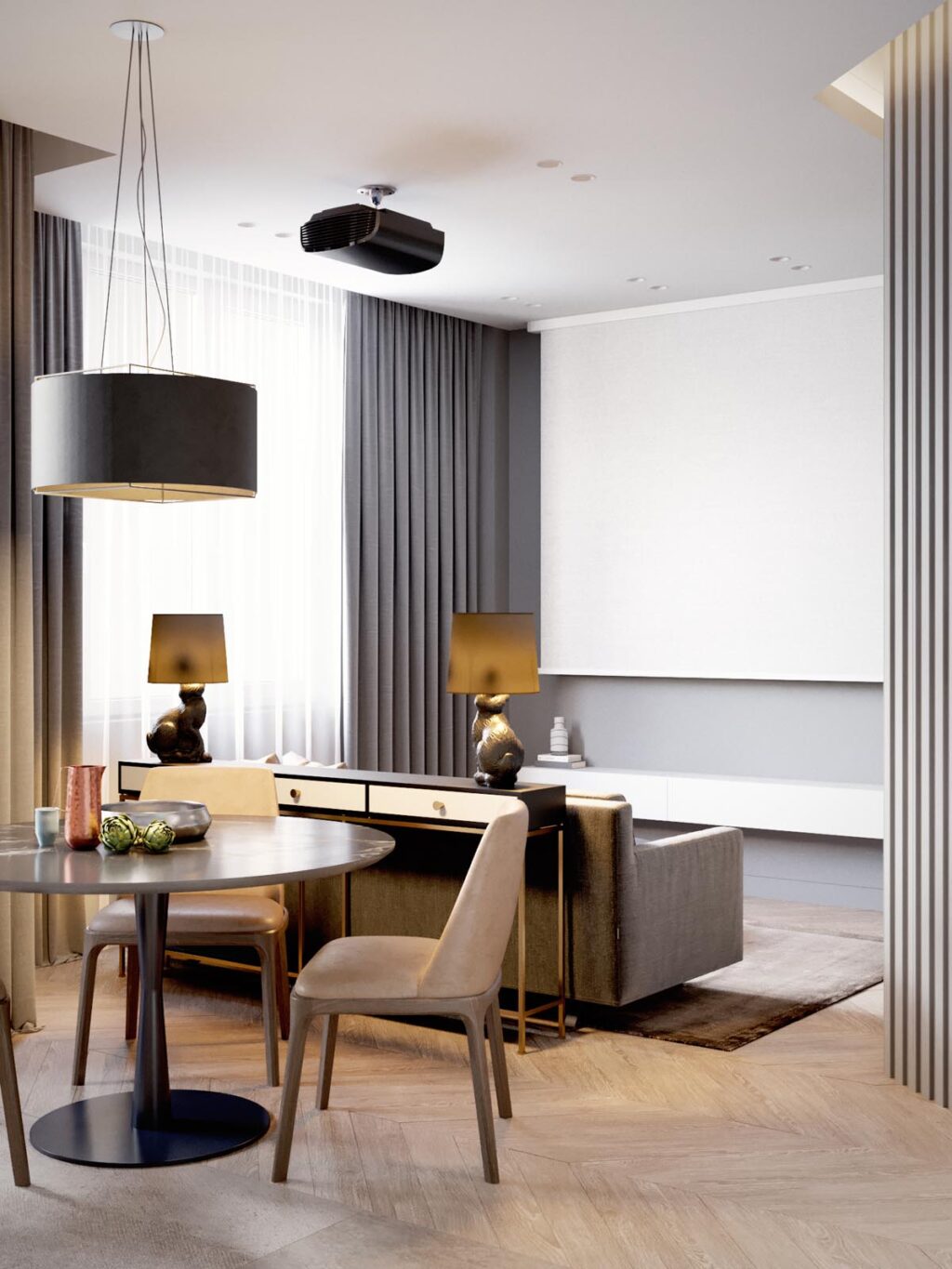 Home Design Under 60 Square Meters: 3 Examples That Incorporate Luxury ...