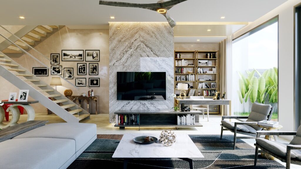 Living Rooms for Book Lovers