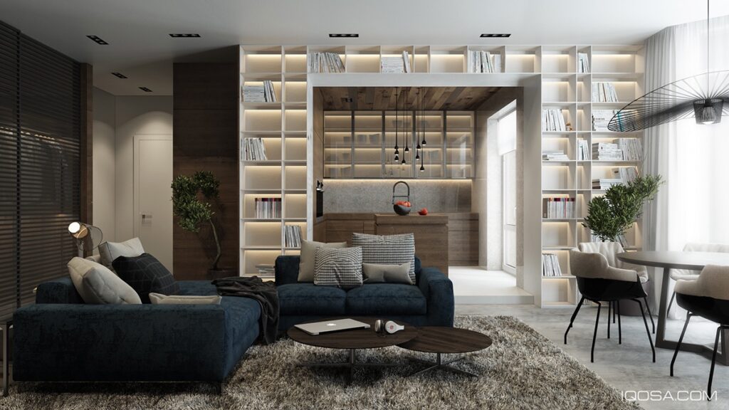 Living Rooms for Book Lovers