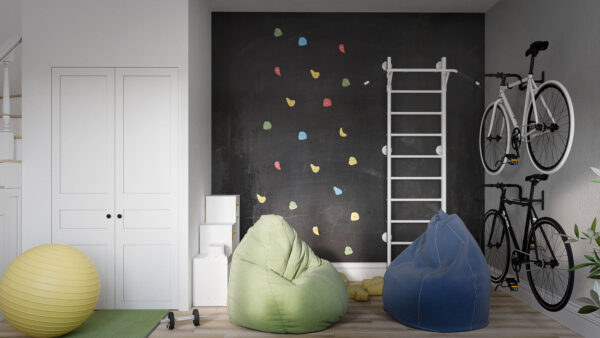 kids room climbing wall | Interior Design Ideas