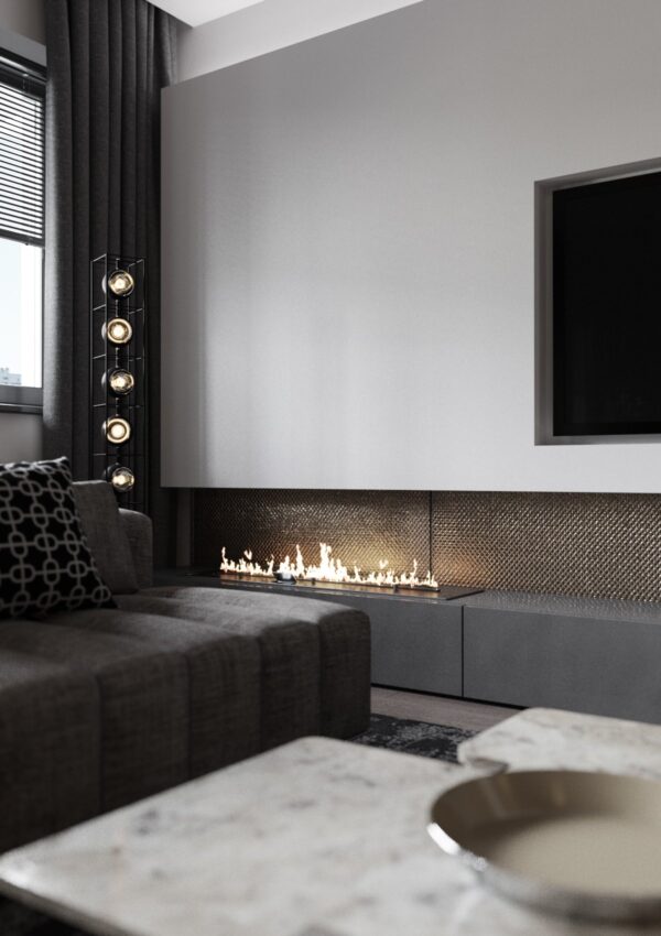 modern fireplace | Interior Design Ideas