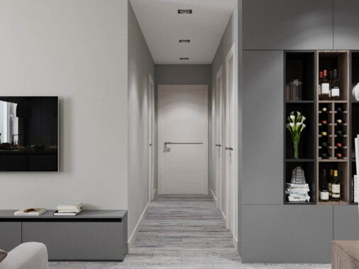 2 Modern Homes the Use Grey for a Calming Effect