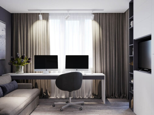 2 Modern Homes the Use Grey for a Calming Effect