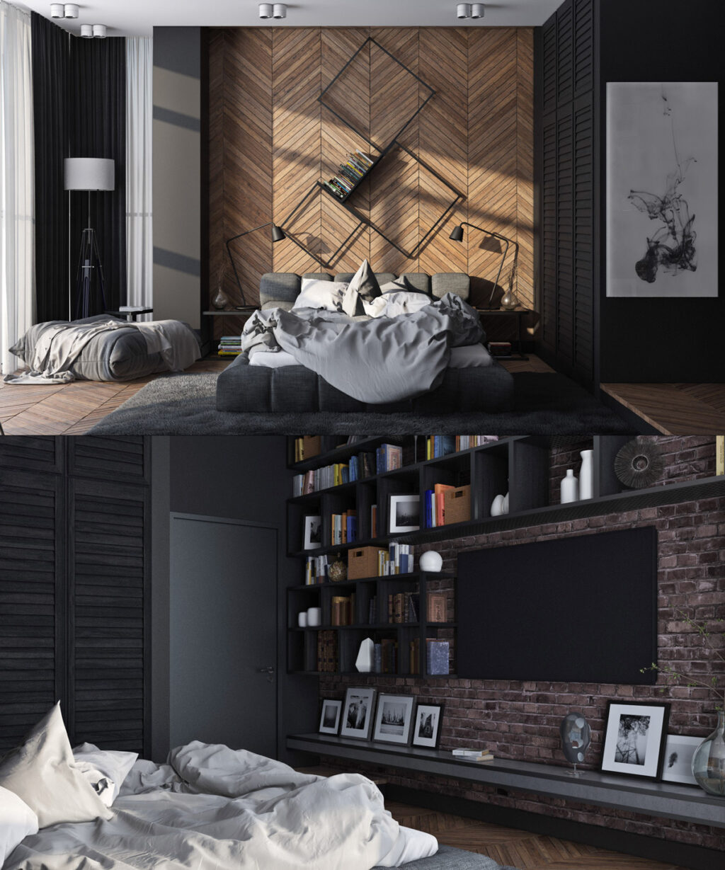 Bedrooms Bookshelves: 23 Inspirational Examples For Those Who Love To ...