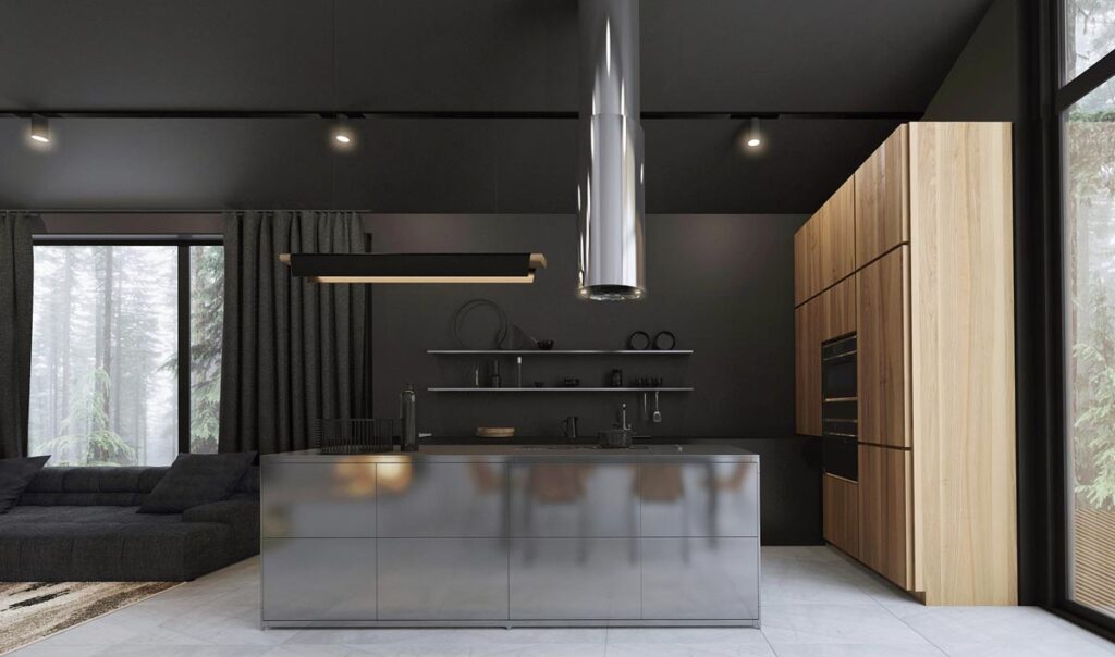 Grey kitchen | Interior Design Ideas