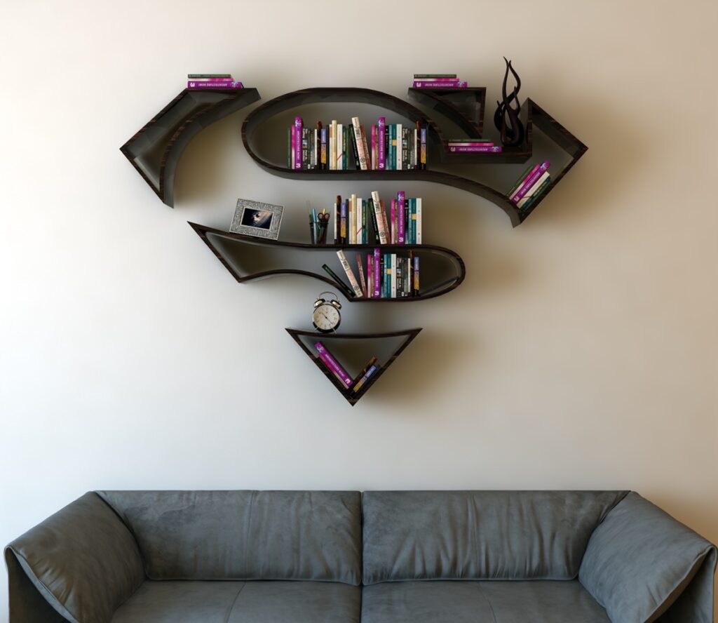 Superhero Wall Shelves for Kids of All Ages
