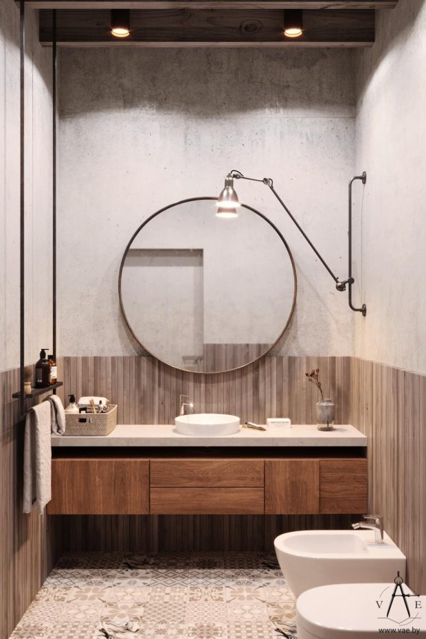 Round mirror | Interior Design Ideas