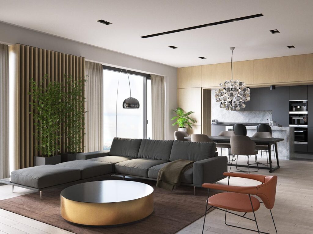 A Sleek Modern Home for a Stylish Young Family