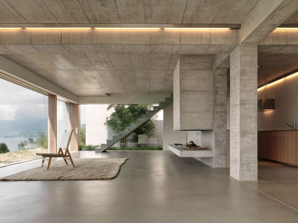 Swiss Cubic House Tour, A Contemporary Concrete Landmark