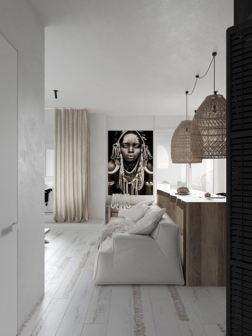 Modern Monochrome Tribal Decor