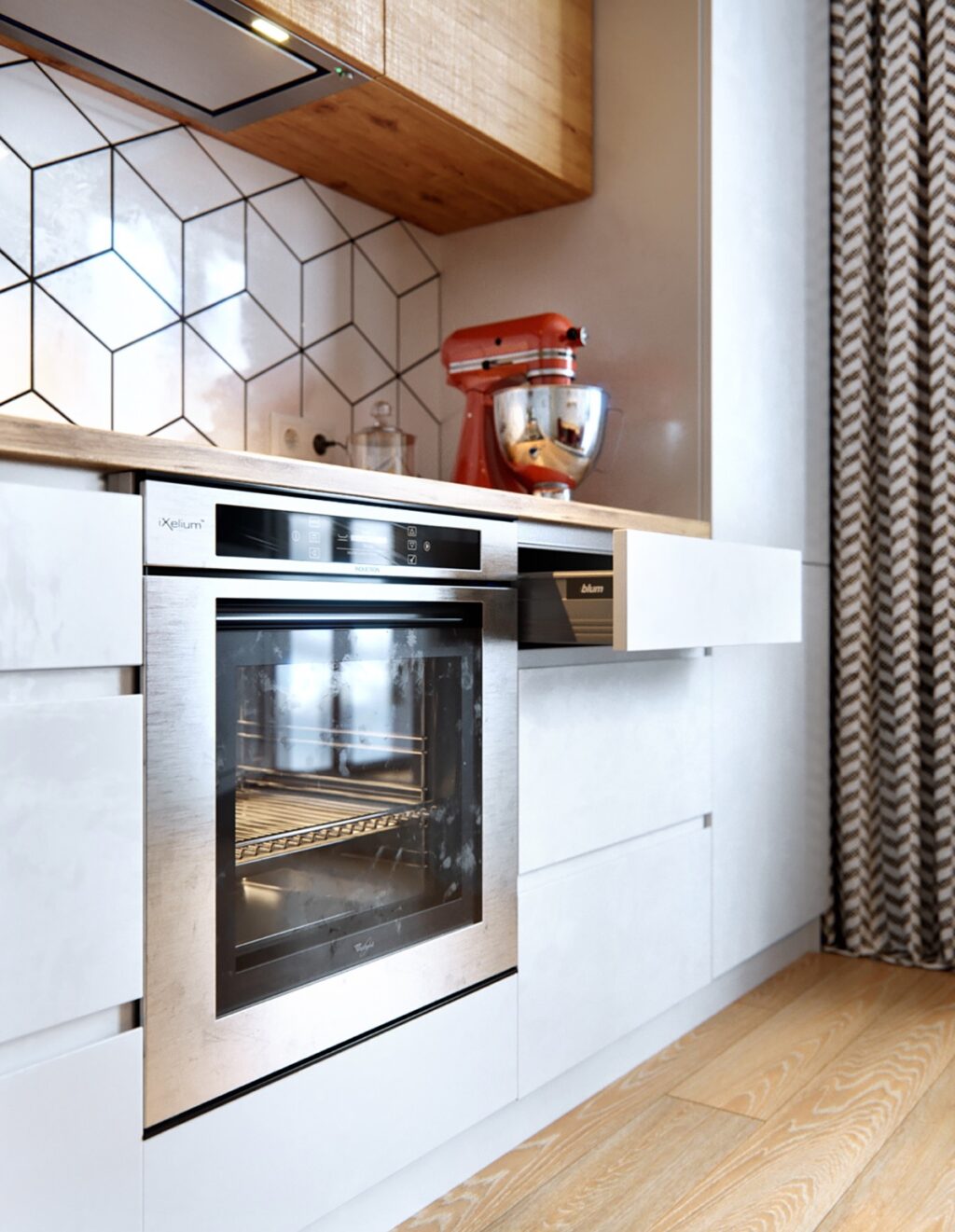 White kitchen units | Interior Design Ideas