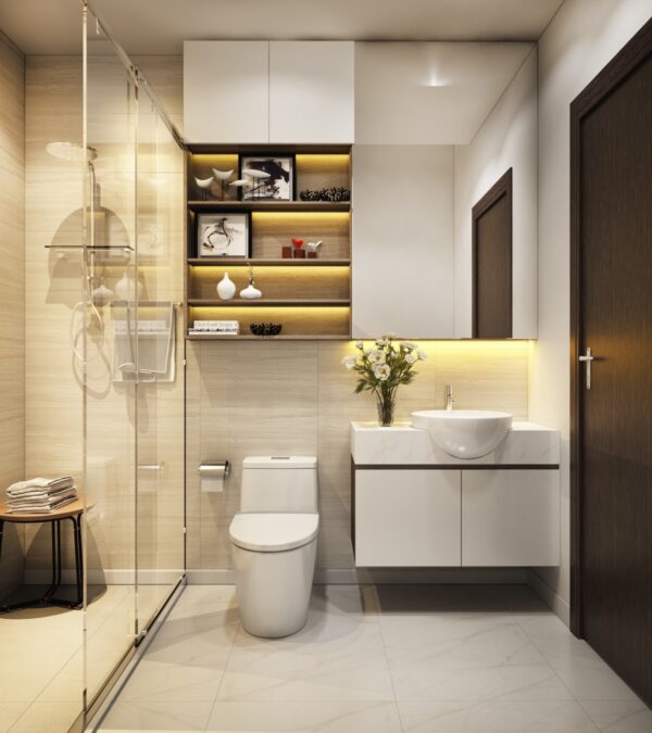 40 Modern Minimalist Style Bathrooms