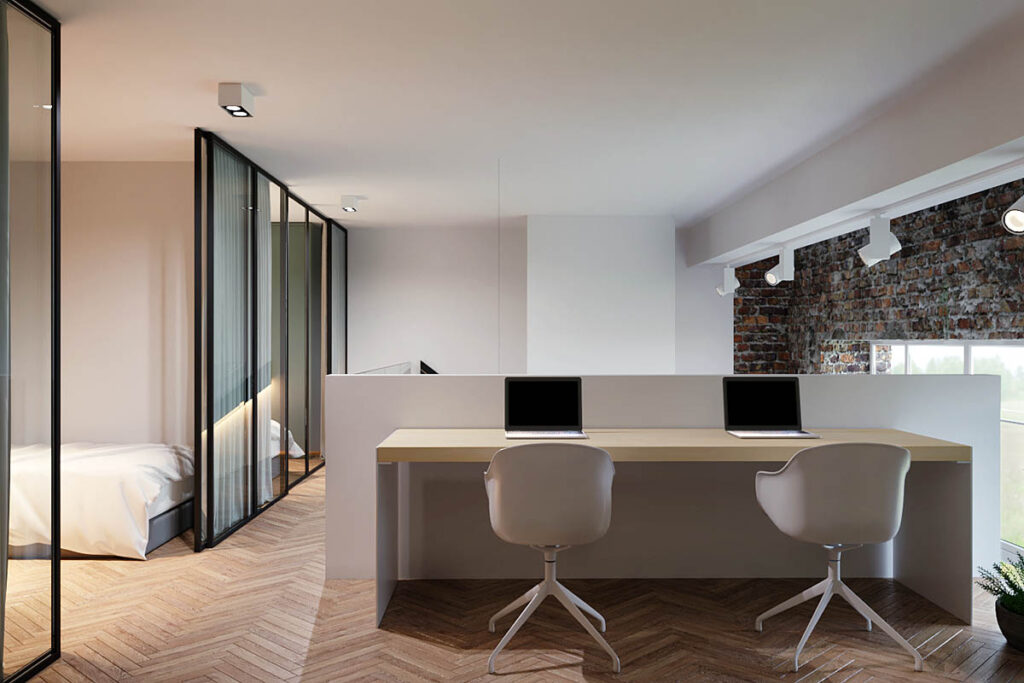 Three Homes Using Exposed Brick, Wood Panelling and Grey To Their Advantage