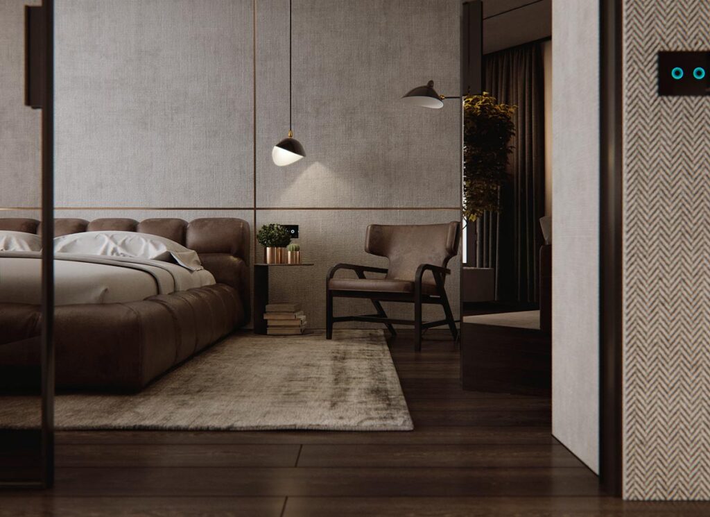 Luxury Apartment Interior Design Using Copper: 2 Gorgeous Examples