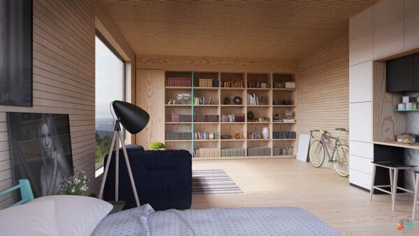 Modern Cabin Interior Design: 4 Inspiring Examples To Get Your Creative ...