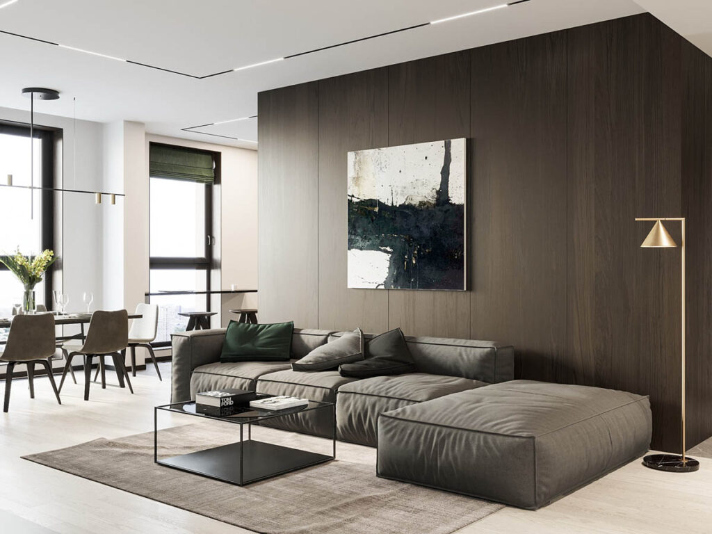 Interior Design Around Walnut Wood Finishes: 3 Great Examples