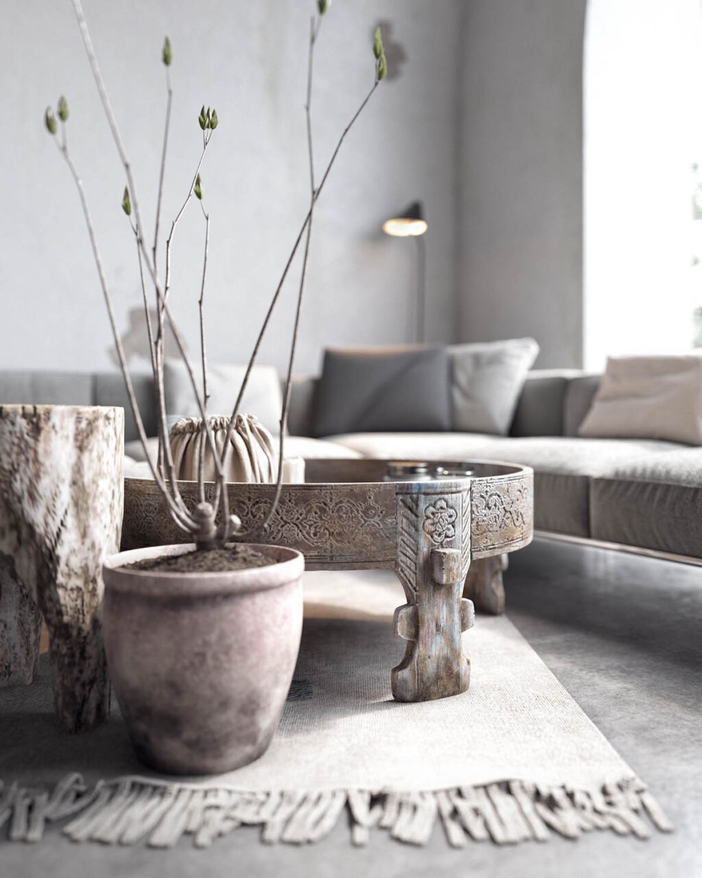 Two Examples Of Industrial Modern Rustic Interior Design