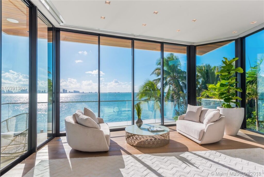 Magnificent Modern Miami Mansion With Ocean Panorama